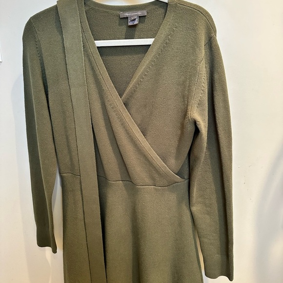 French Connection | Dresses | French Connection Wrap Sweater Dress In ...